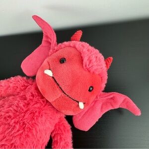 Jellycat | Toys | Jellycat Pandora Pixie Plush 4 Red Pink Nwt Devil ...